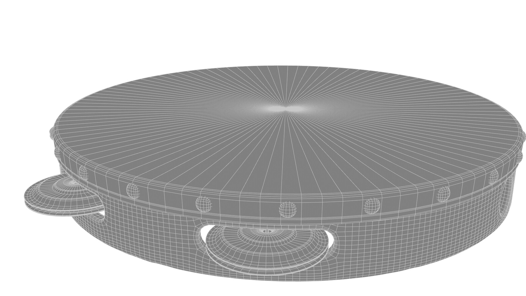 ArtStation - Tambourine, musical instrument | Resources