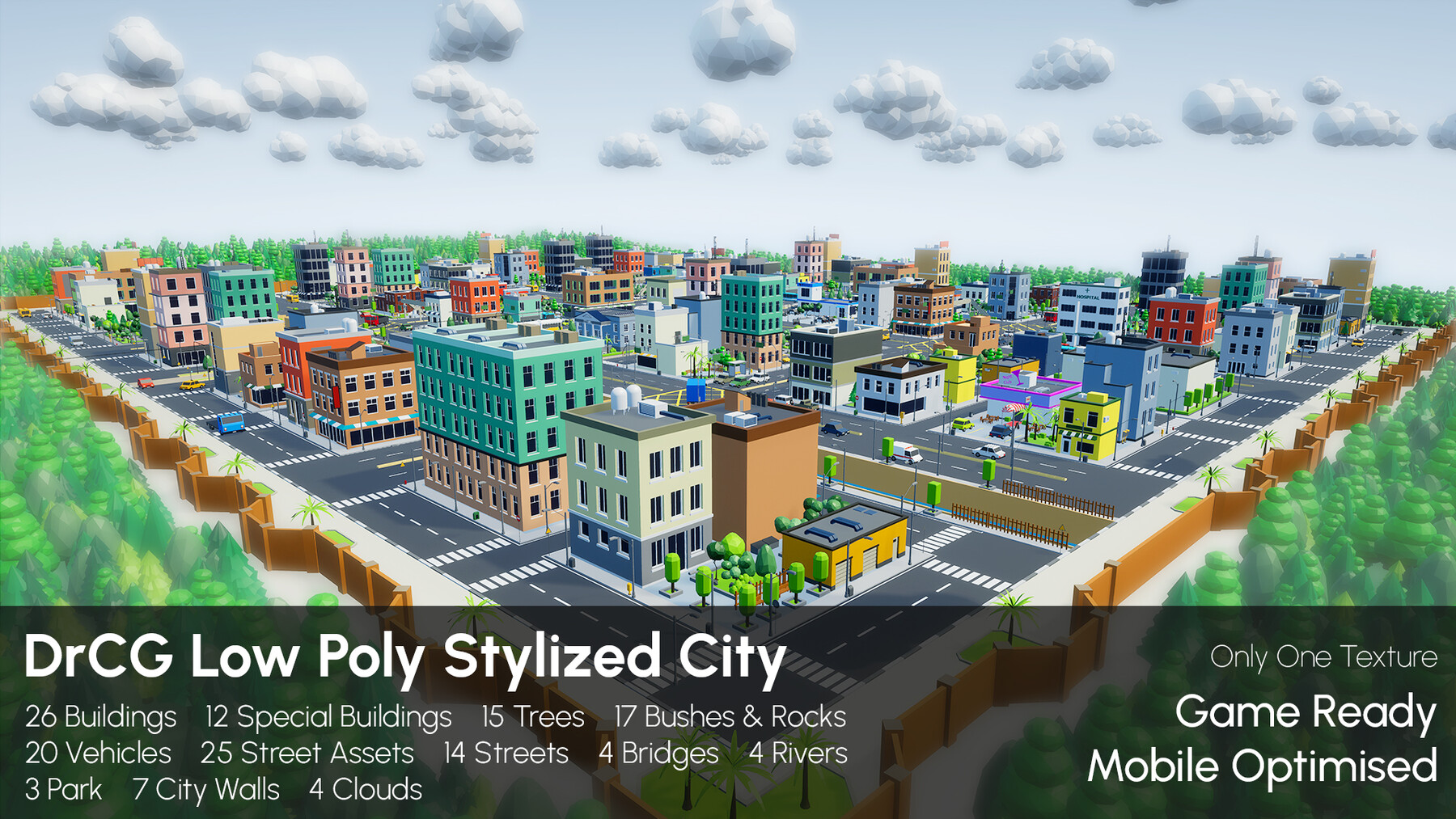 ArtStation - City Asset Pack for Unity Game Engine (Toon, Stylized ...