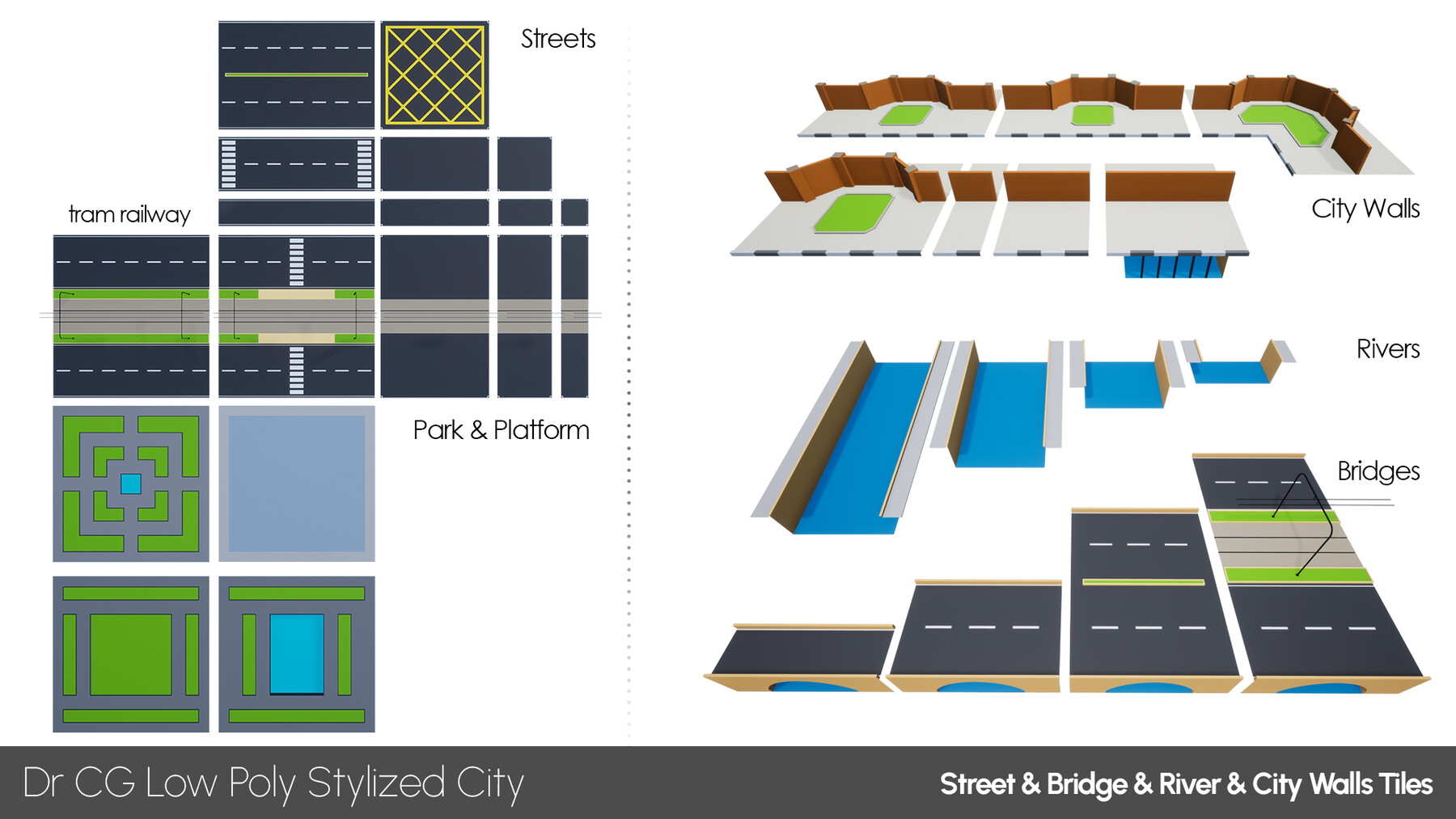 ArtStation - City Asset Pack for Unity Game Engine (Toon, Stylized ...