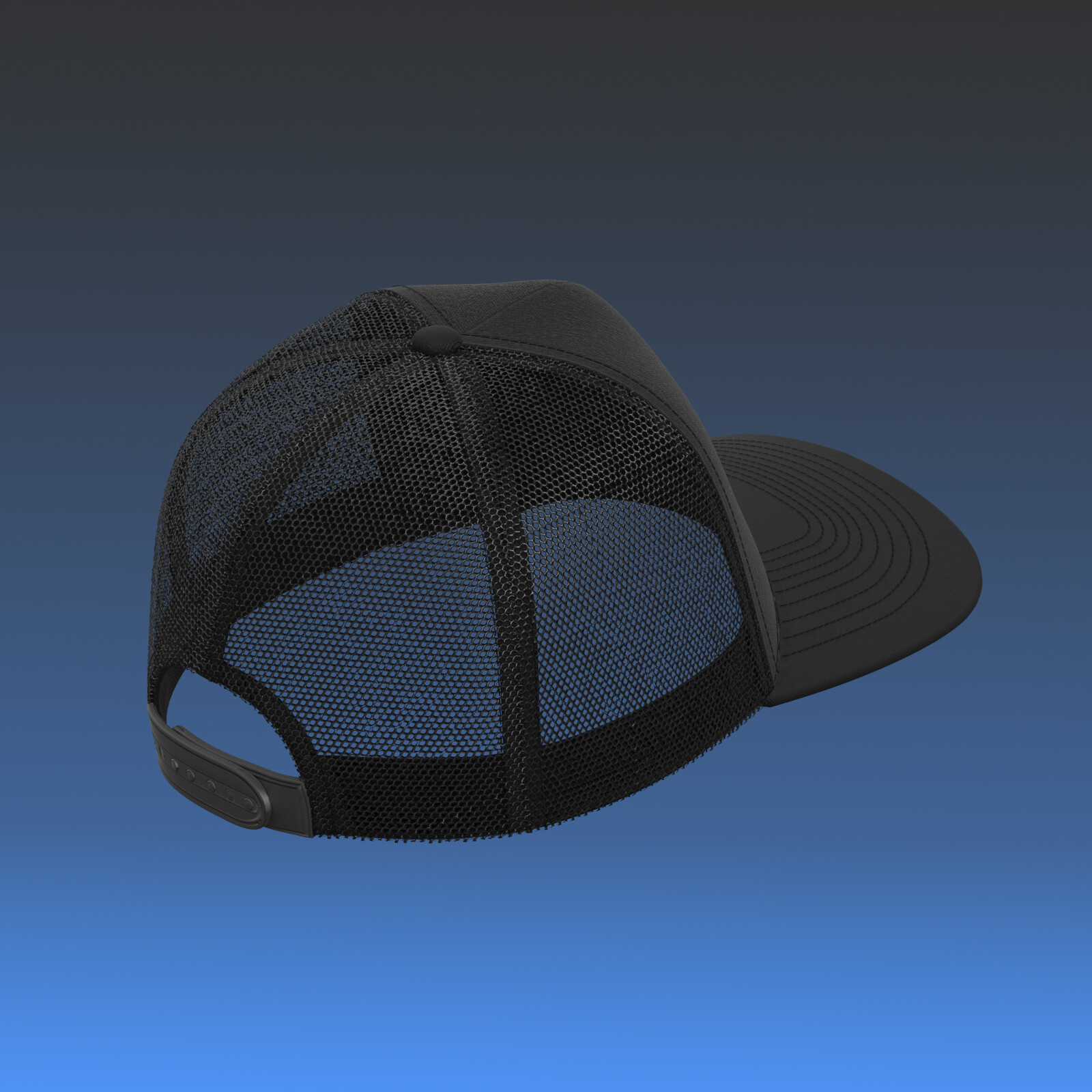 ArtStation - Baseball Cap Trucker (MD/ Clo3d zprj project + fbx +obj ...