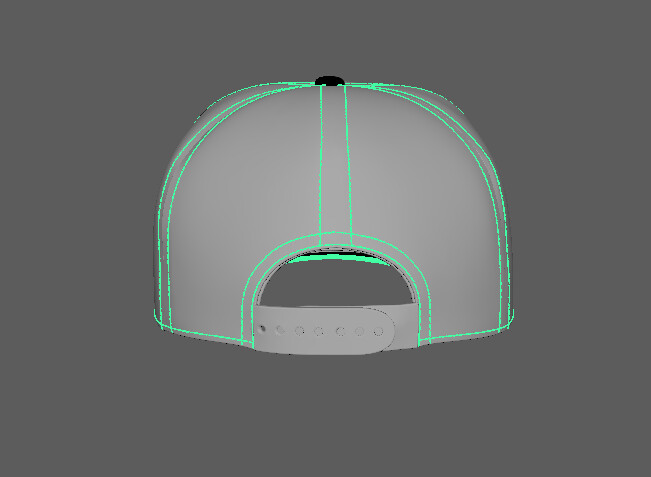 ArtStation - Baseball Cap Trucker (MD/ Clo3d zprj project + fbx +obj ...