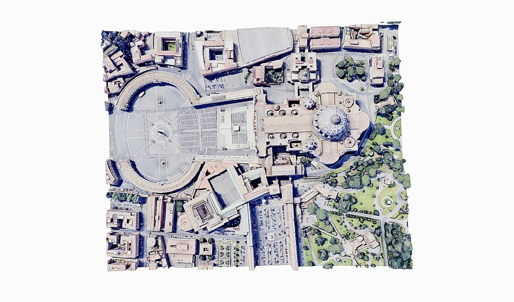 ArtStation - St Peters Square-San Pietro- Vatican | Resources