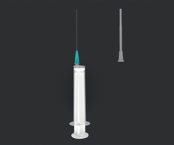 ArtStation - Syringe - Medical Instrument | Resources