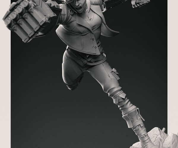 ArtStation - Arcane Vi 3D Print Ready STL Files | Resources