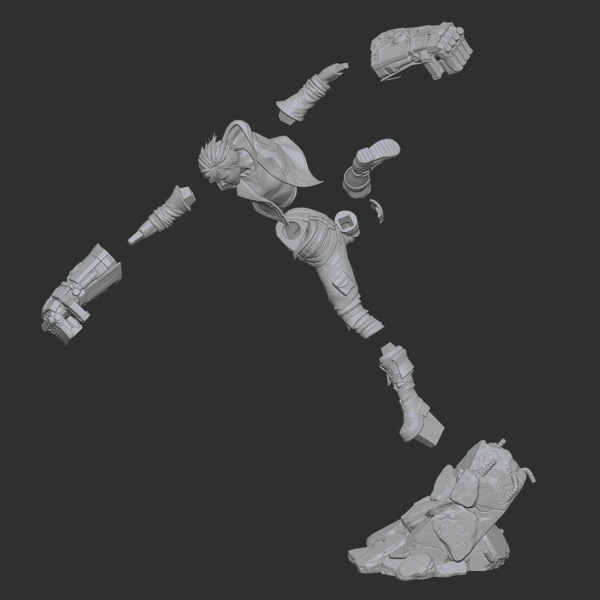 ArtStation - Arcane Vi 3D Print Ready STL Files | Resources