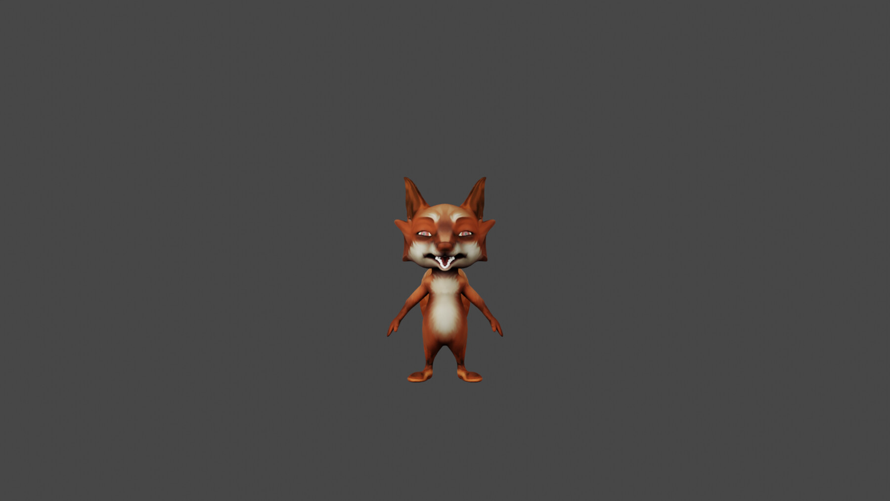 ArtStation - Rigged Fat Fox | Game Assets