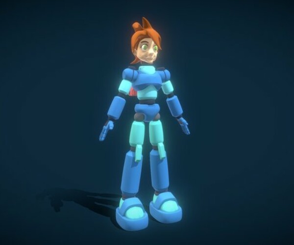 ArtStation - Mega Man Pose 2 | Resources