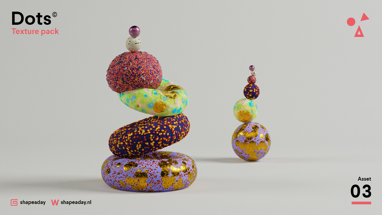 ArtStation - Dots | free texture pack | Resources