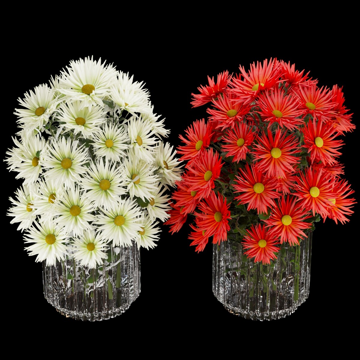 ArtStation - Collection plant vol 115 - aster - flower - leaf - blender ...