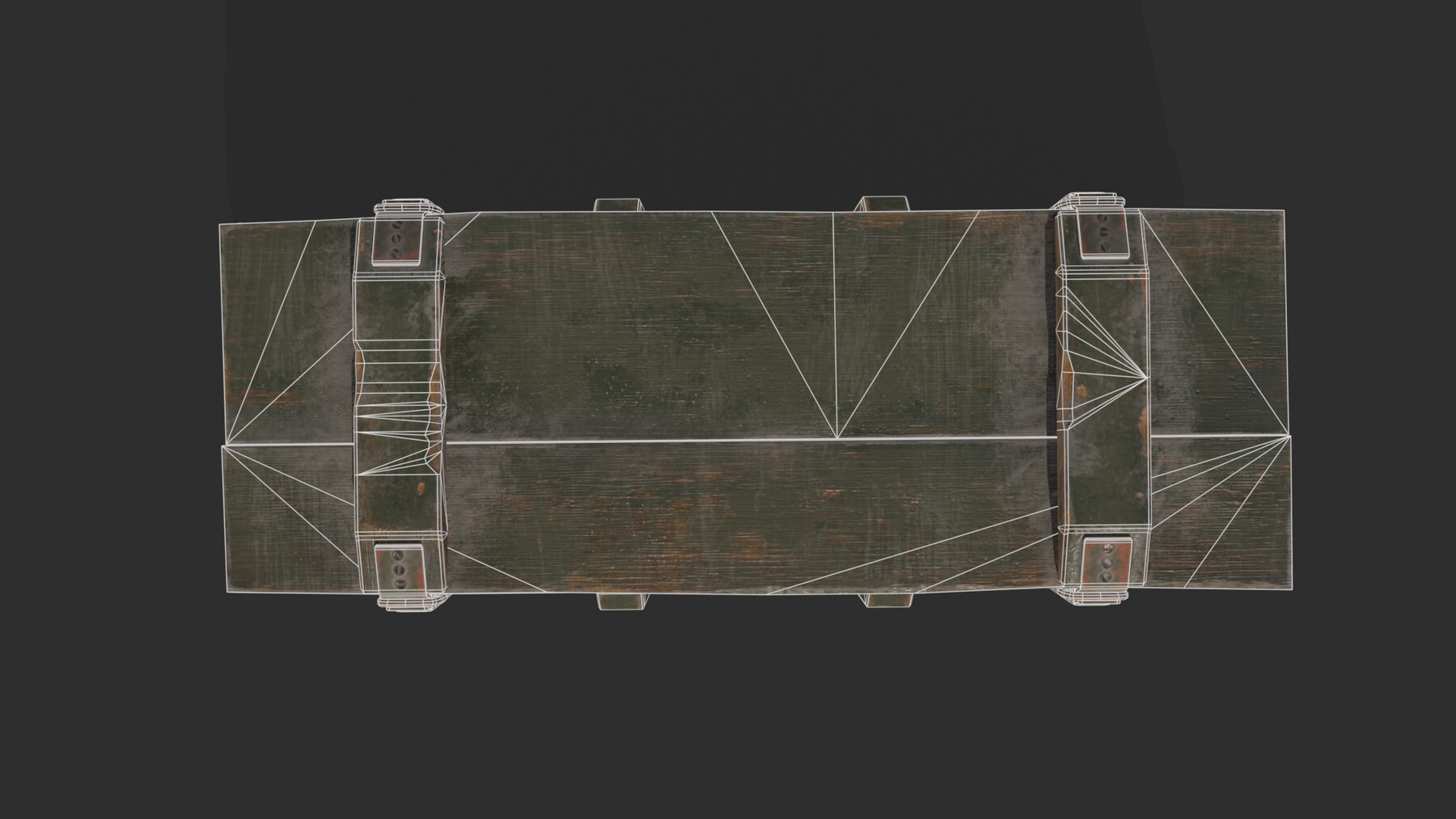 ArtStation - Military Wooden Box | Game Assets