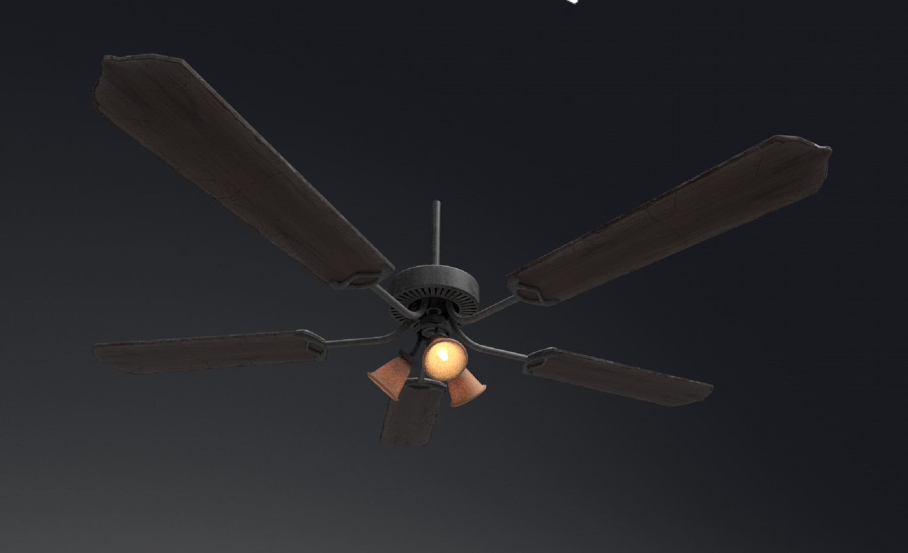 ArtStation - Retro Ceiling Fan | Game Assets
