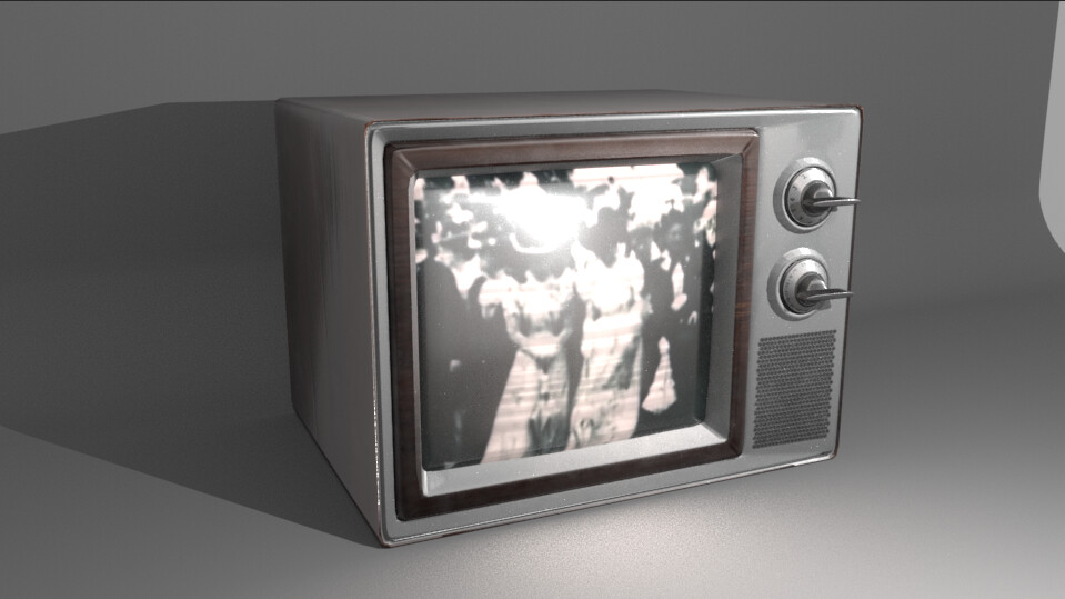 ArtStation - Retro TV | Game Assets