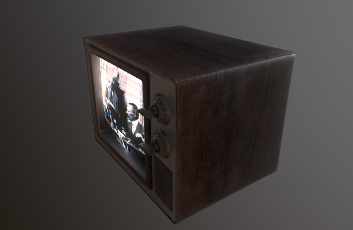 ArtStation - Retro TV | Game Assets
