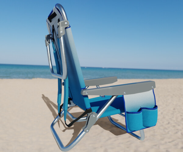 ArtStation - Beach Chair | Game Assets