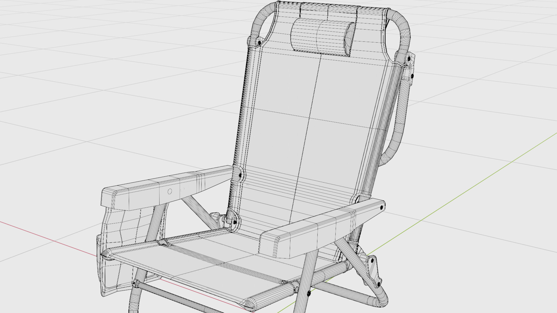 ArtStation - Beach Chair | Game Assets