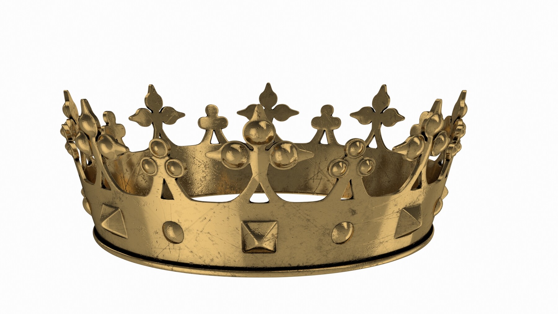 ArtStation - Golden Scratched Crown | Resources