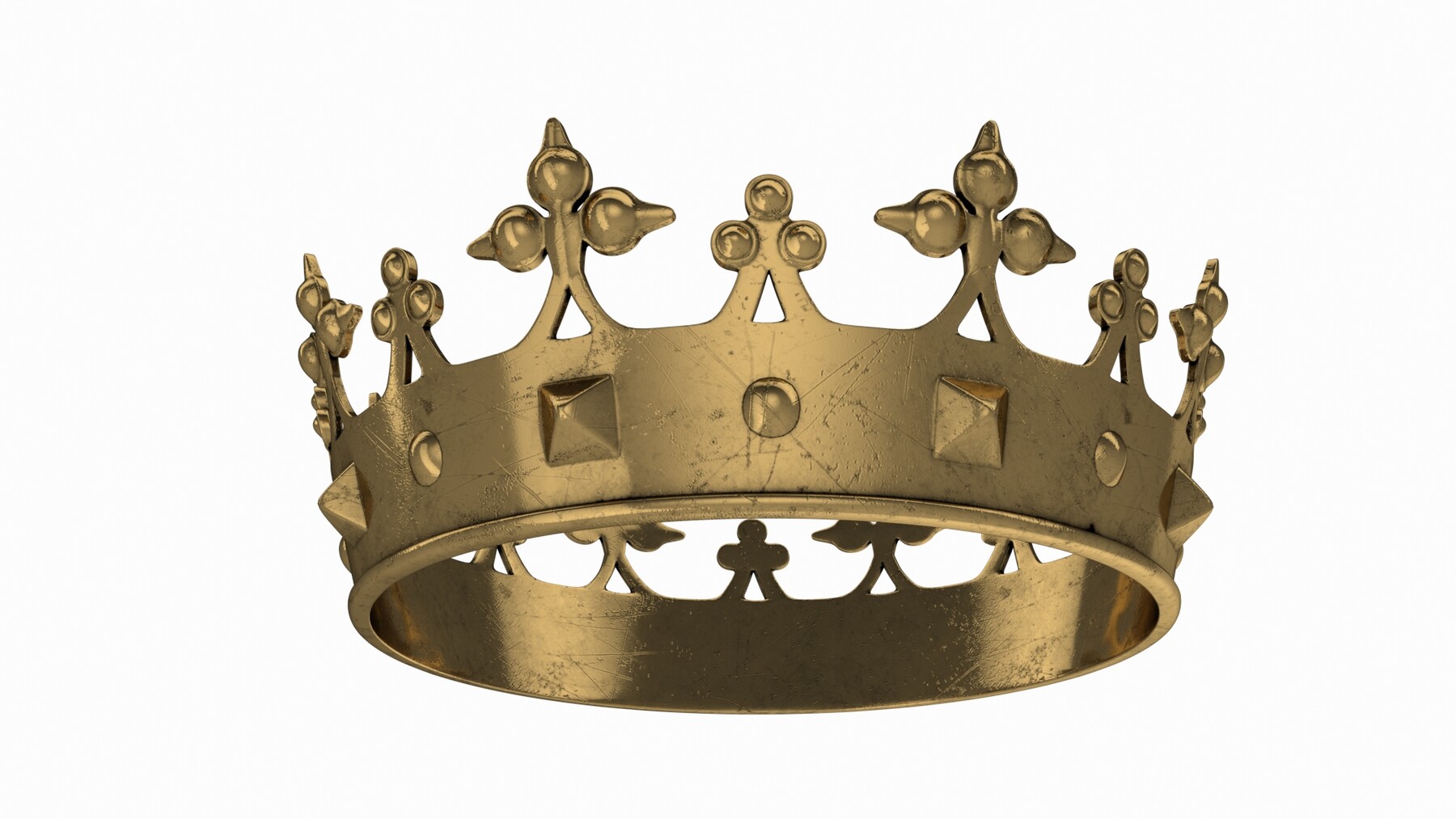 ArtStation - Golden Scratched Crown | Resources