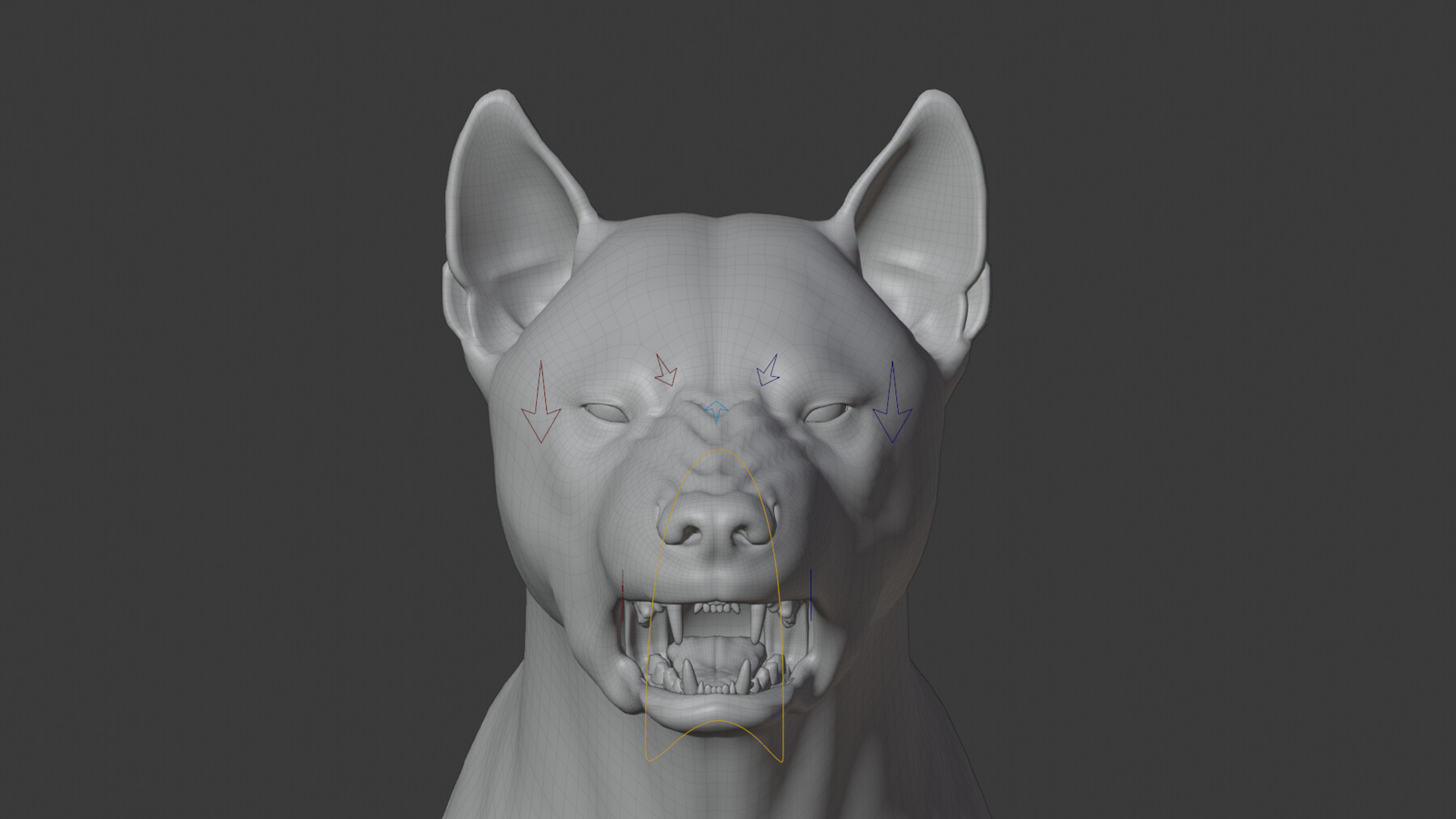 ArtStation - Four-Eyed Dog Animated | VFX Grace | Game Assets