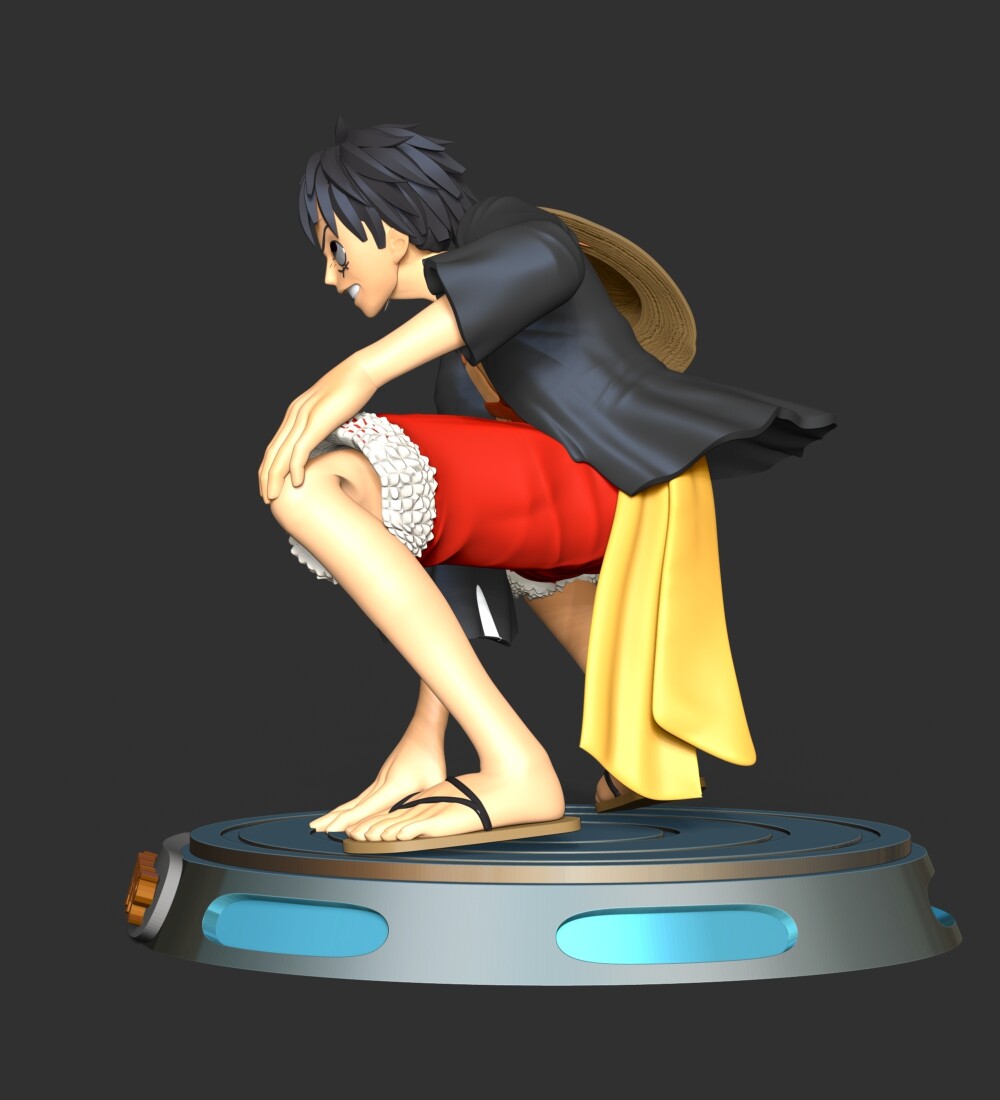 ArtStation - Monkey D. Luffy - One Piece | Resources