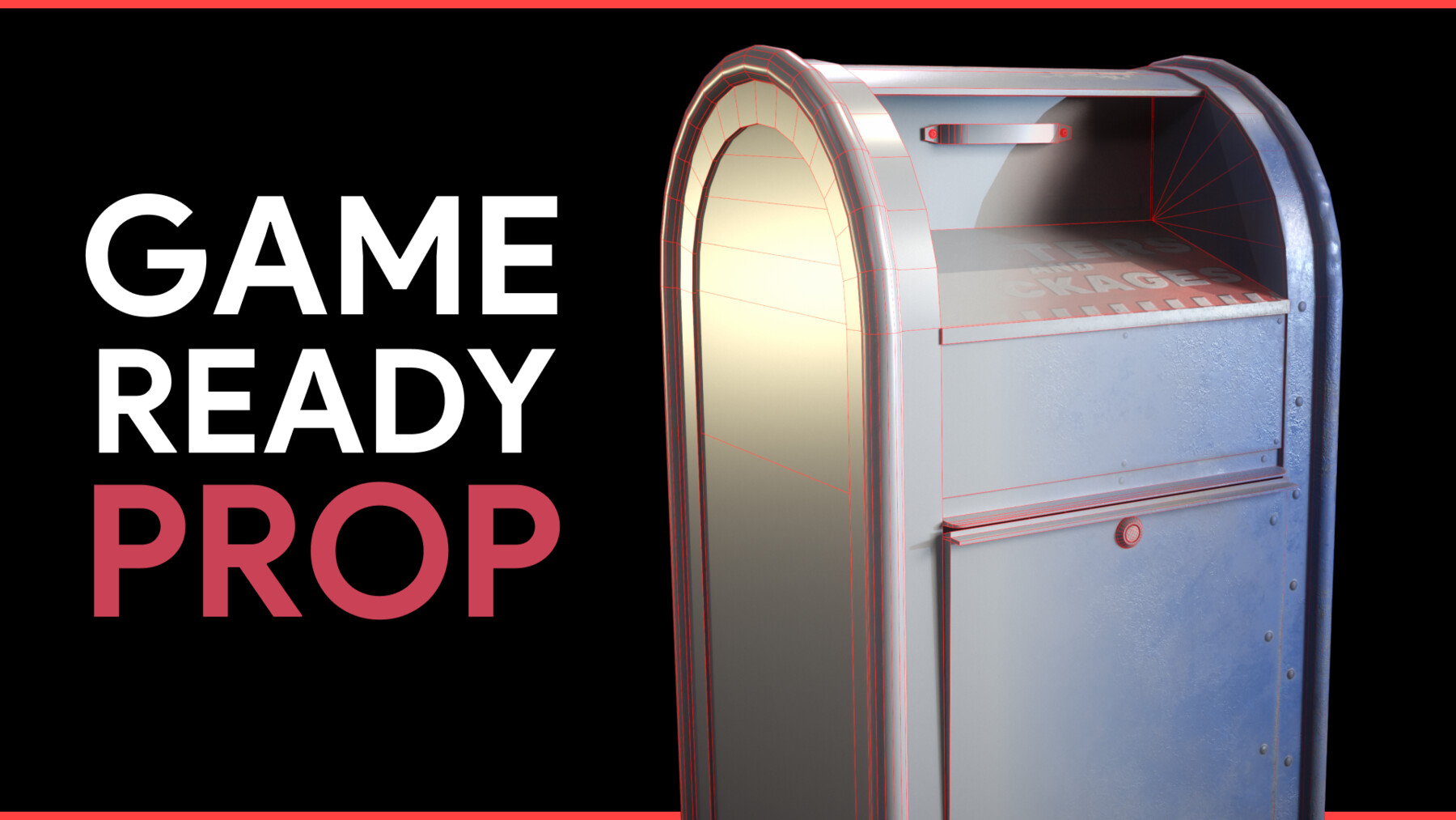 ArtStation - Mailbox | Game-Ready Prop | Game Assets