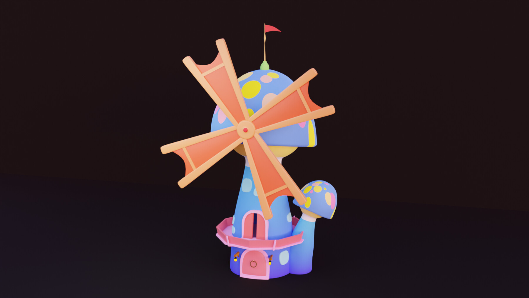 ArtStation - Cartoon Windmill | Game Assets