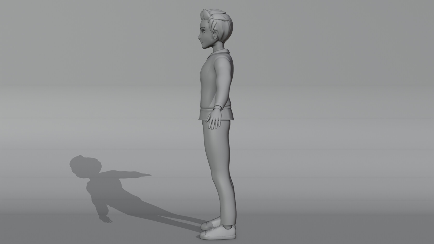 ArtStation - cartoon Boy - Fully Rigged | Game Assets