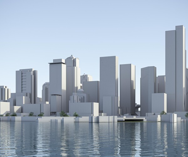 ArtStation - Seattle - 3D city model | Resources