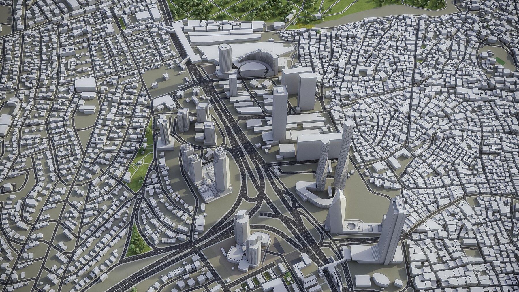 ArtStation - Istanbul - 3D city model | Resources