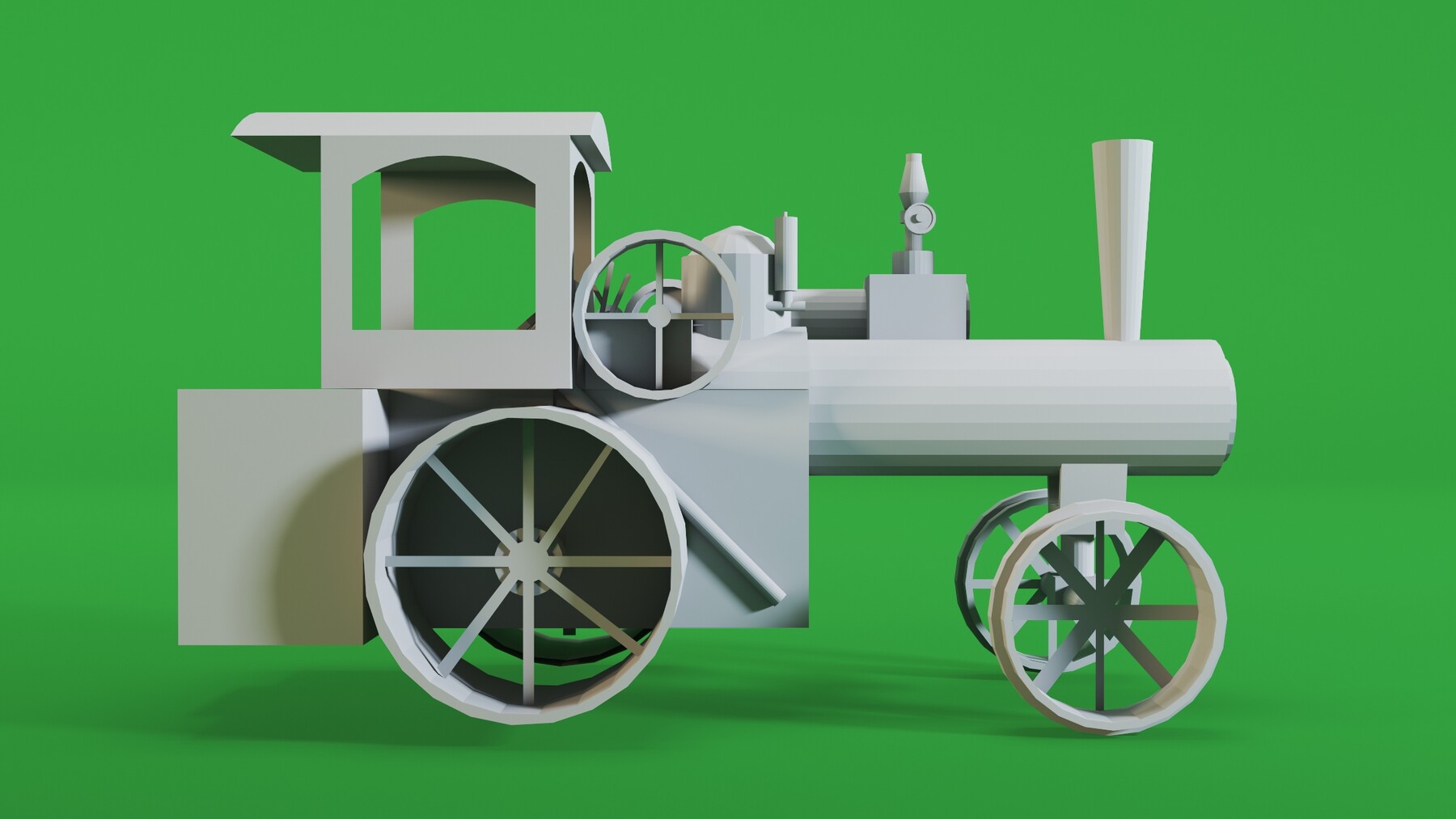 ArtStation - 5- Steam Tractors- High detail 3d models | Resources