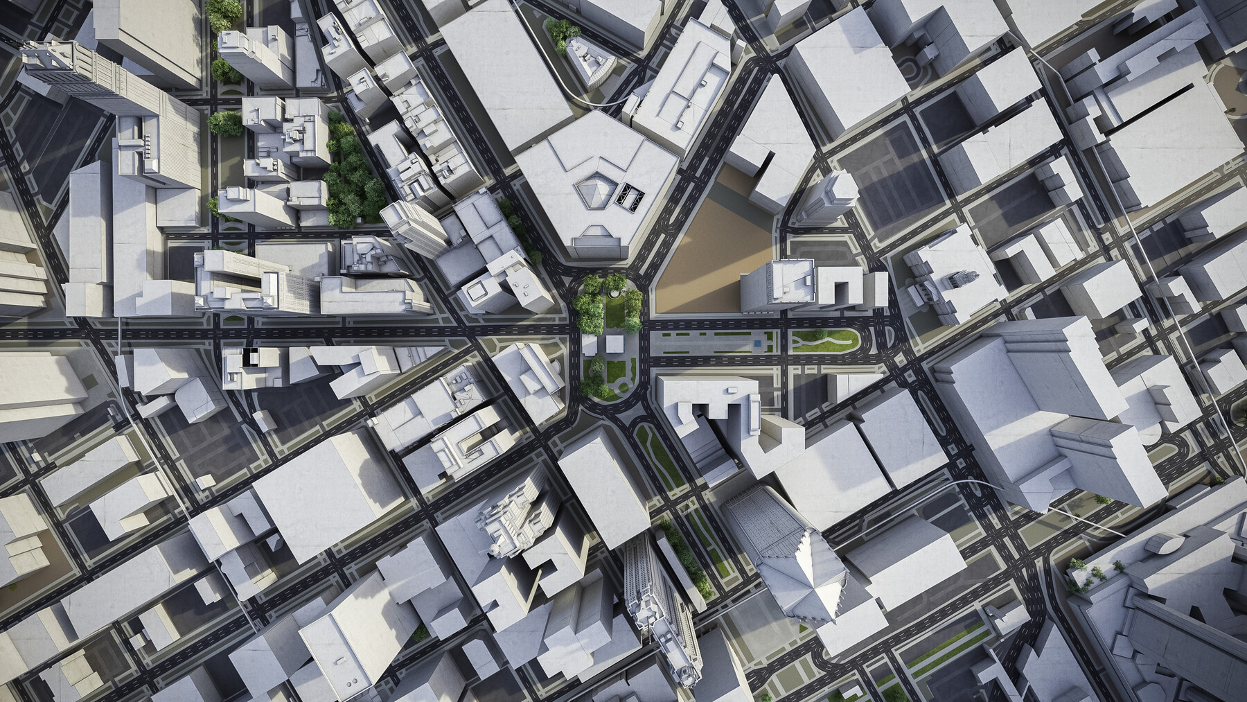 ArtStation - Detroit - 3D city model | Resources