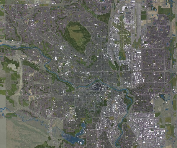 ArtStation - Calgary - 3D city model | Resources