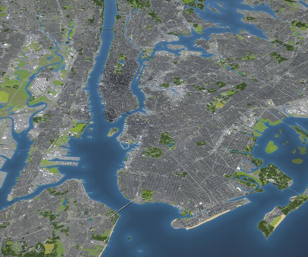 ArtStation - New York - 3D city model | Resources