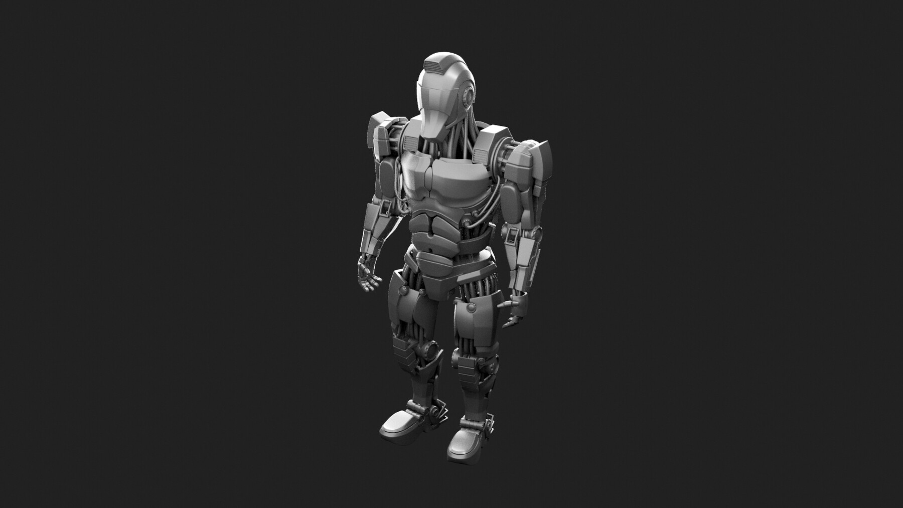ArtStation - Male Robot 03 - MR03 | Resources