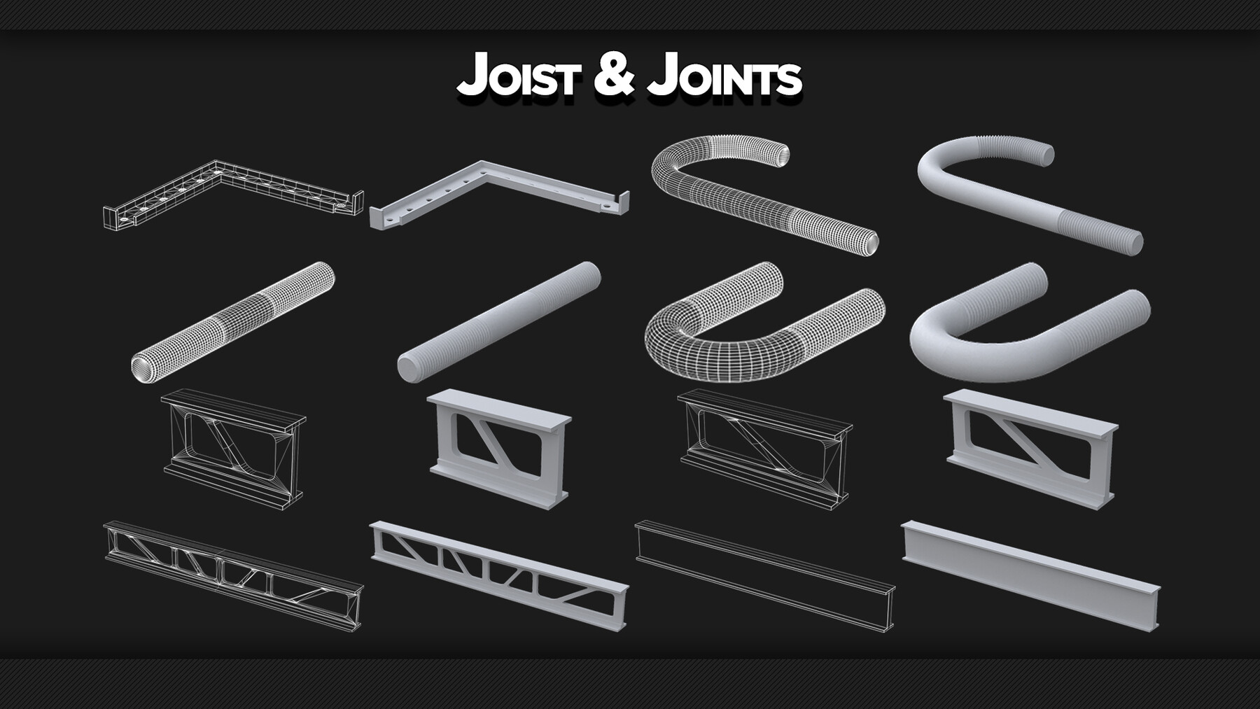 ArtStation - 110 Factory Environment Props - KITBASH - VOL 2 | Resources