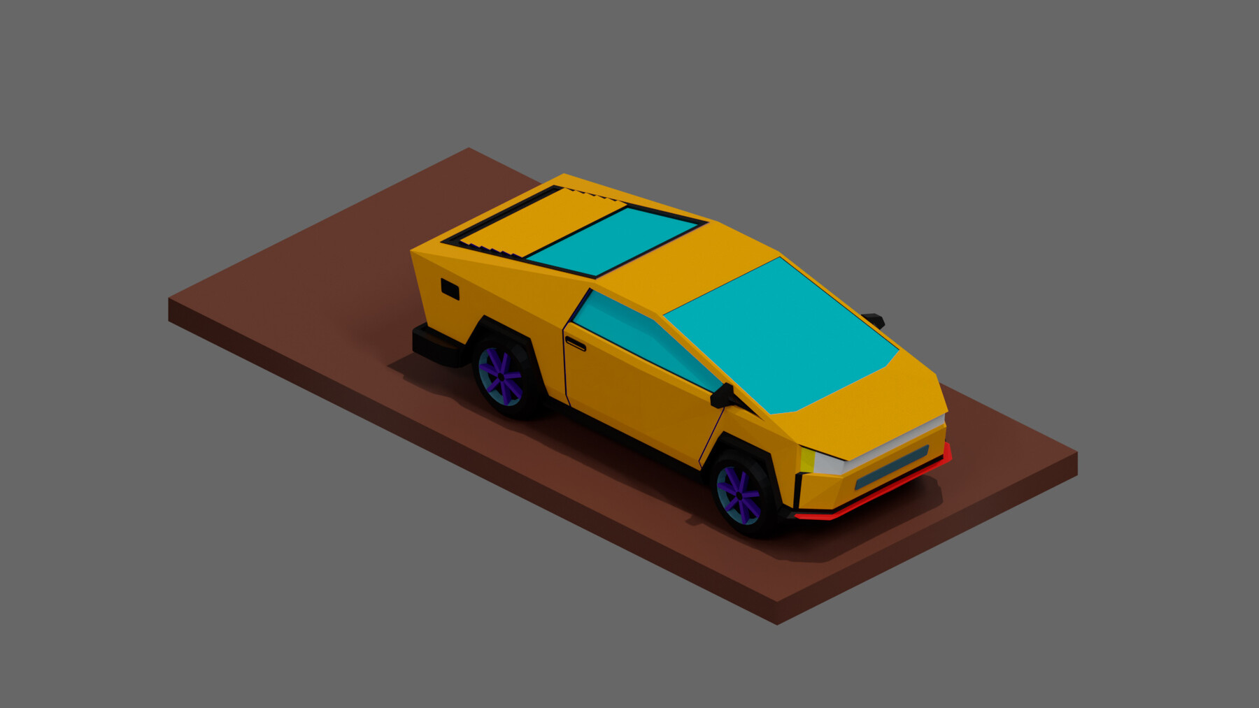 ArtStation - 12 unique cars Low-poly 3D model | Game Assets