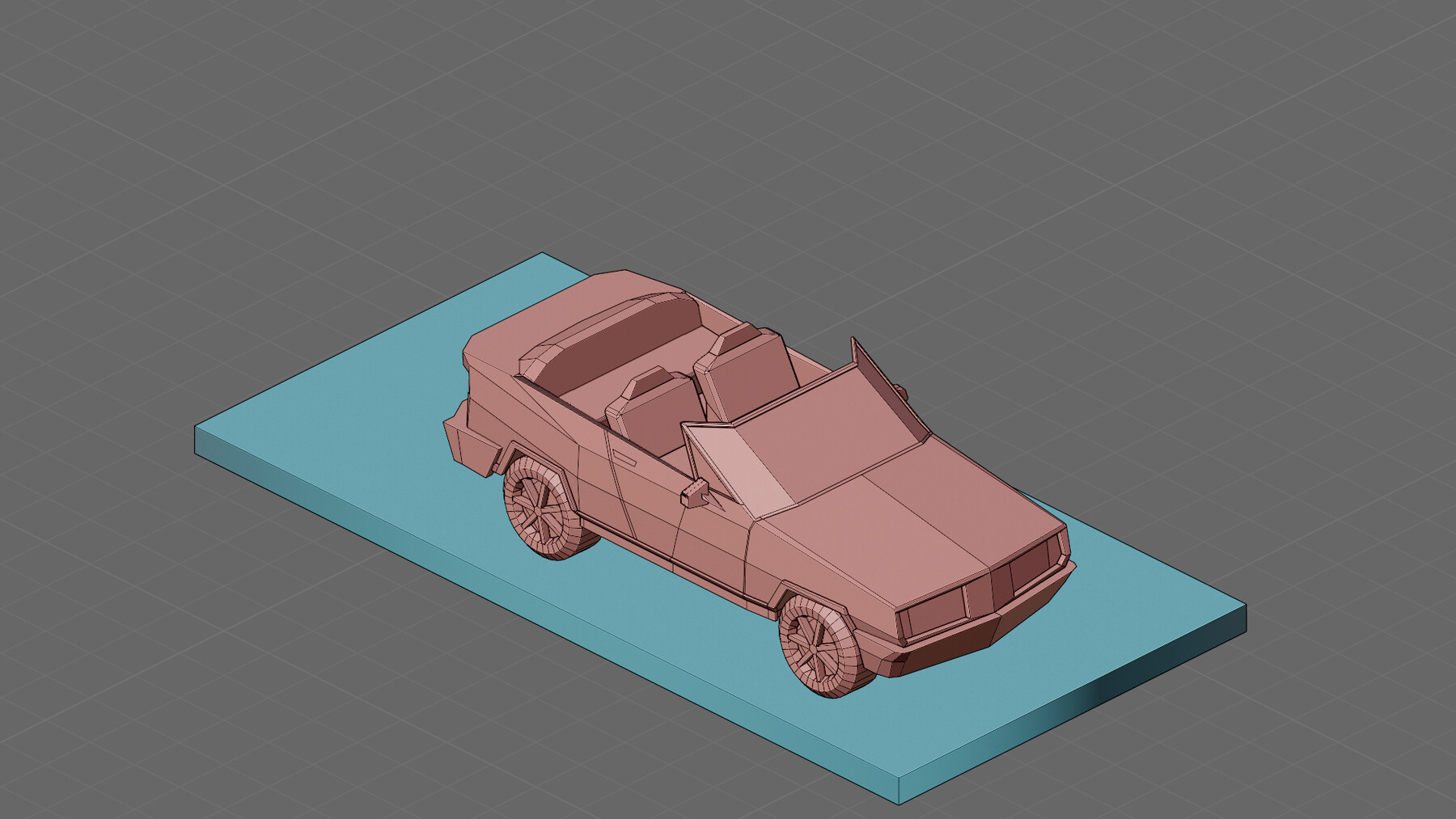 ArtStation - 12 unique cars Low-poly 3D model | Game Assets