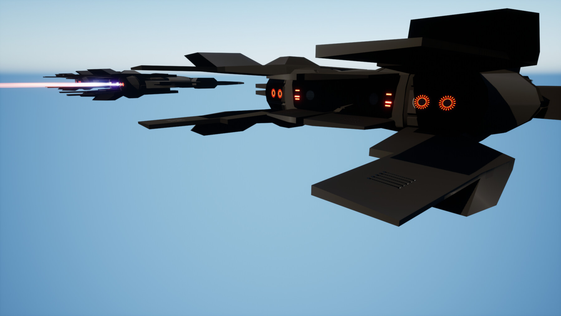 ArtStation - Sci-Fi Hover Jet Grintail SG1083 | Game Assets