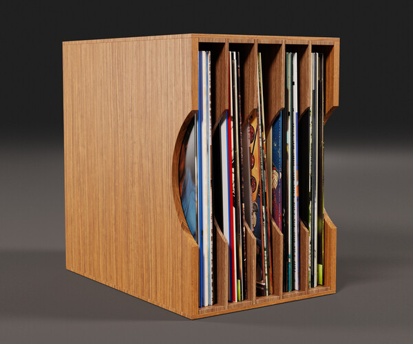 ArtStation - Vinyl Storage No48 | Resources