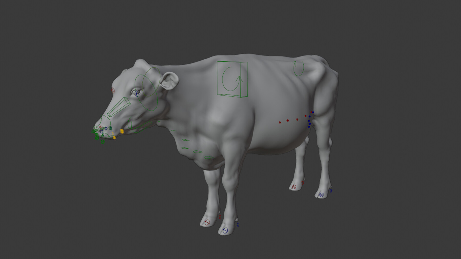 ArtStation - Black Cattle Animated | VFX Grace | Game Assets