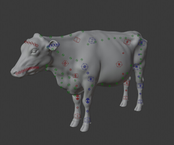 ArtStation - Black Cattle Animated | VFX Grace | Game Assets