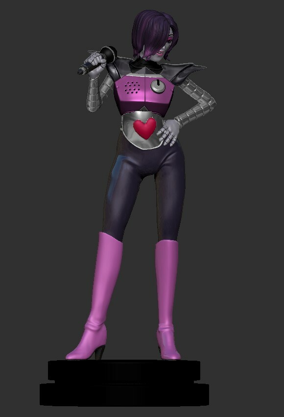 ArtStation - Mettaton EX Undertale Character 3D print | Resources