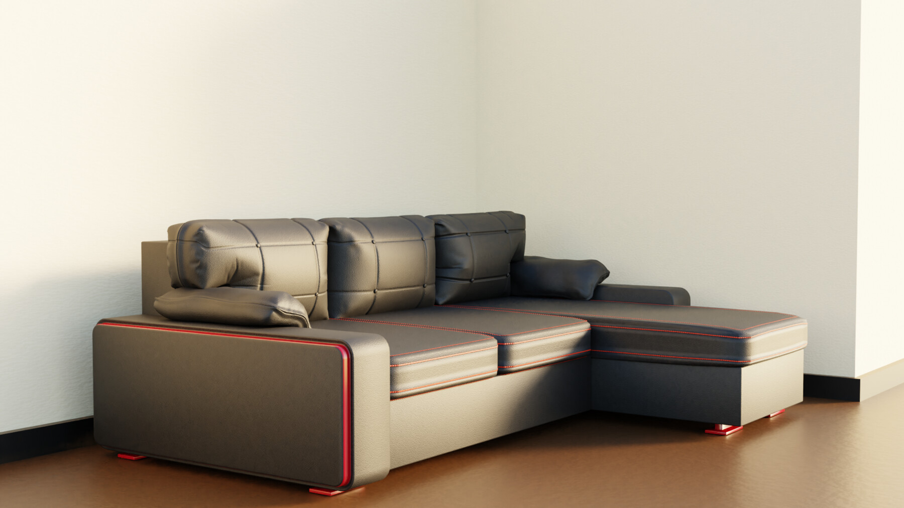 ArtStation - corner sofa | Resources