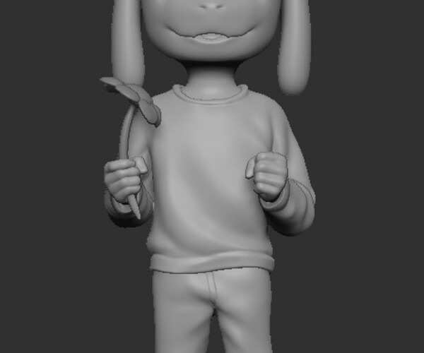 ArtStation - Asriel Undertale Character 3D print | Resources