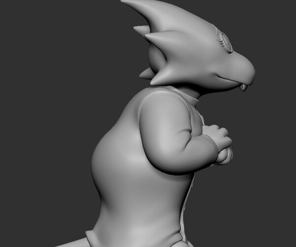ArtStation - Alphys Undertale Character 3D print | Resources