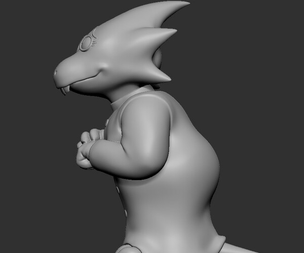 ArtStation - Alphys Undertale Character 3D print | Resources