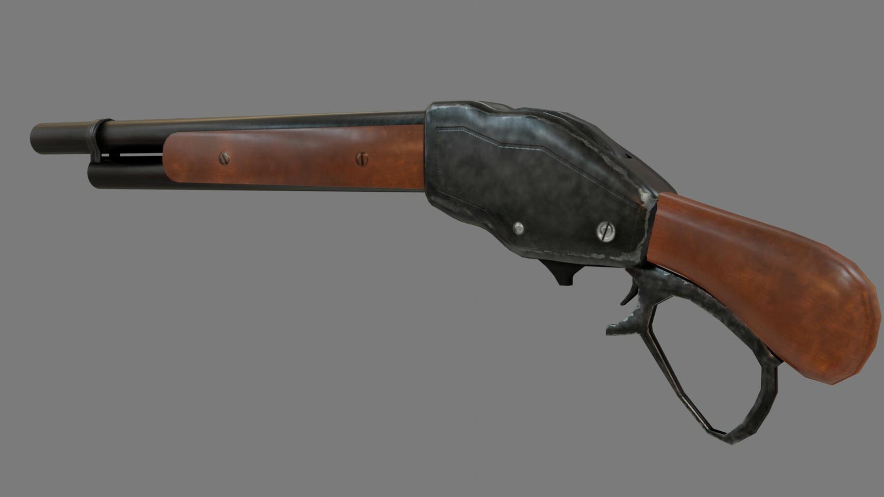 ArtStation - Winchester 1887 - Rigged - Game Ready - PBR | Game Assets