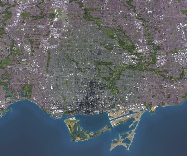 ArtStation - Toronto - 3D city model | Resources