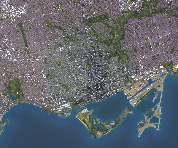 ArtStation - Toronto - 3D city model | Resources