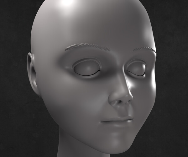 ArtStation - Brahm The Boy Head Model for 3D Print | Resources