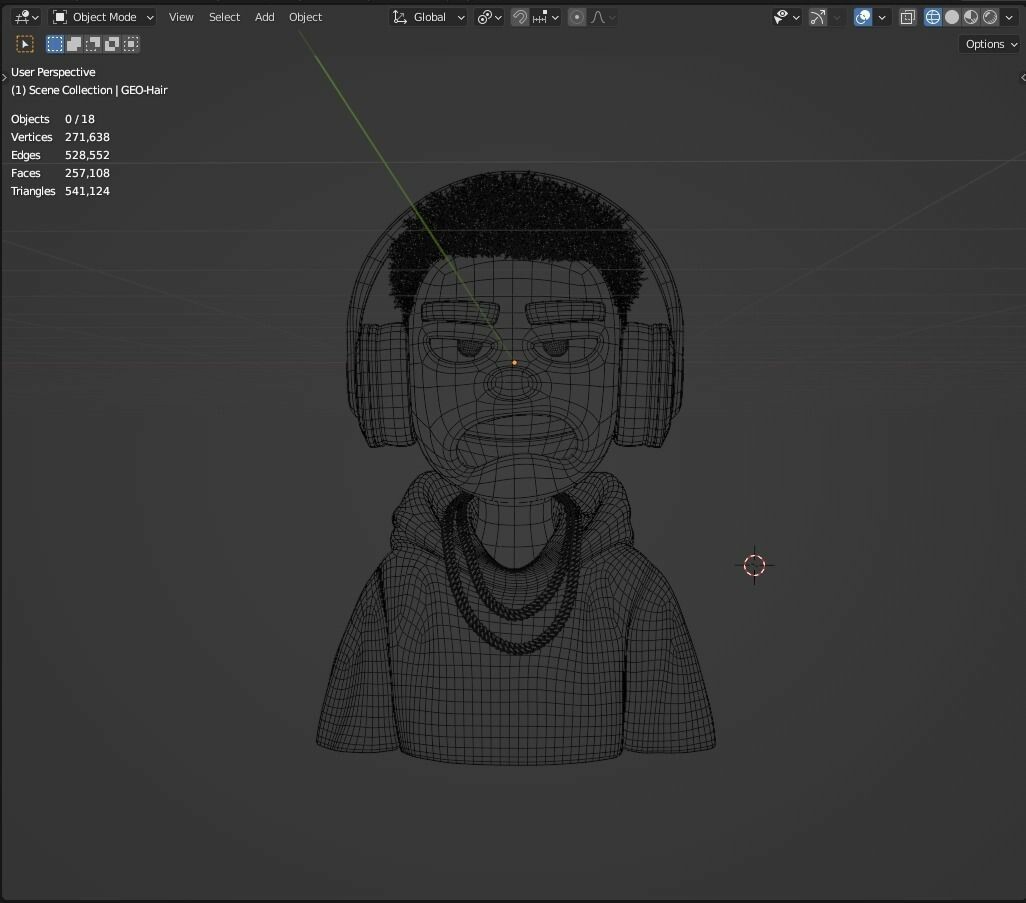 ArtStation - 3D NFT Stylized Character Base Template in Blender 3D ...